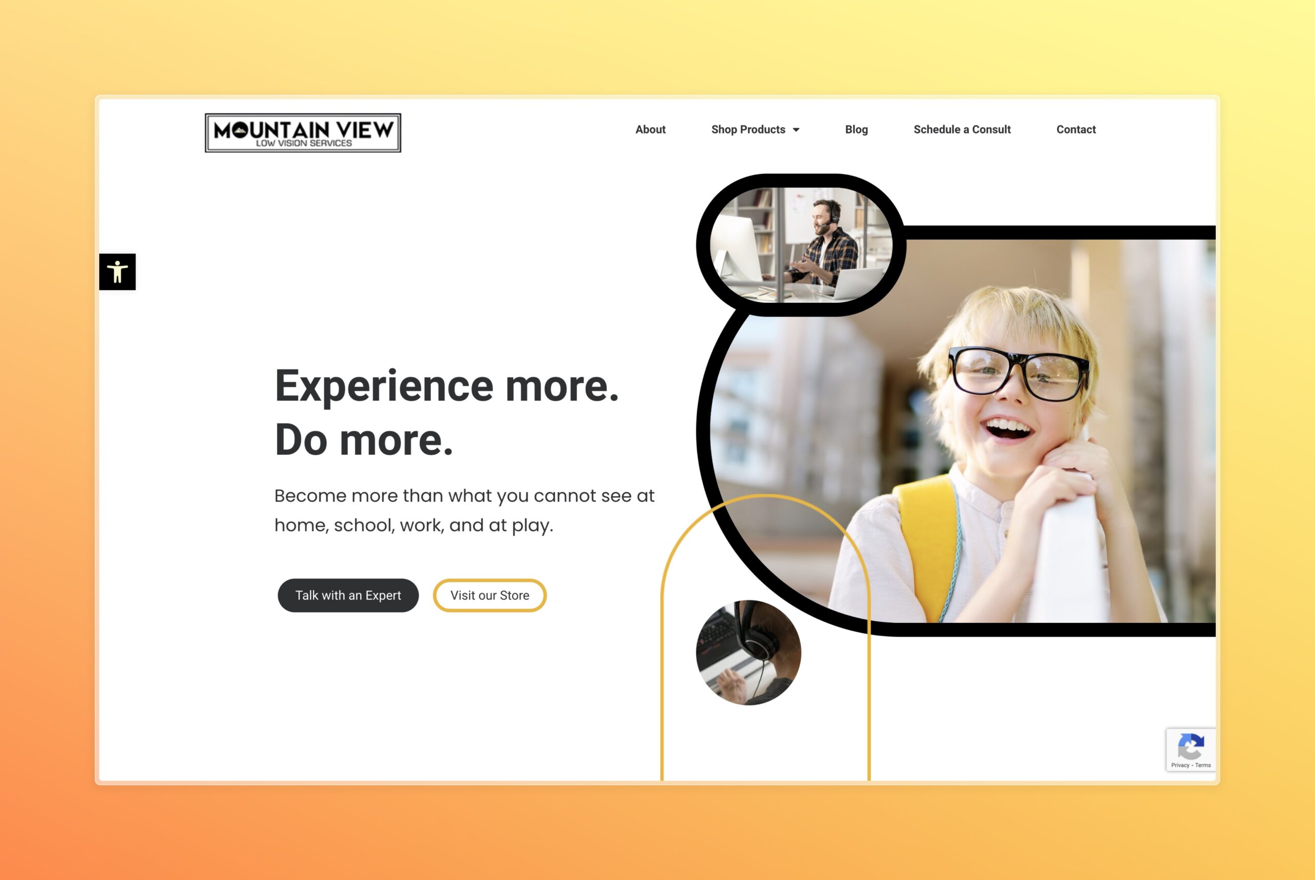 One page website examples for small businesses — Skymouse Studios